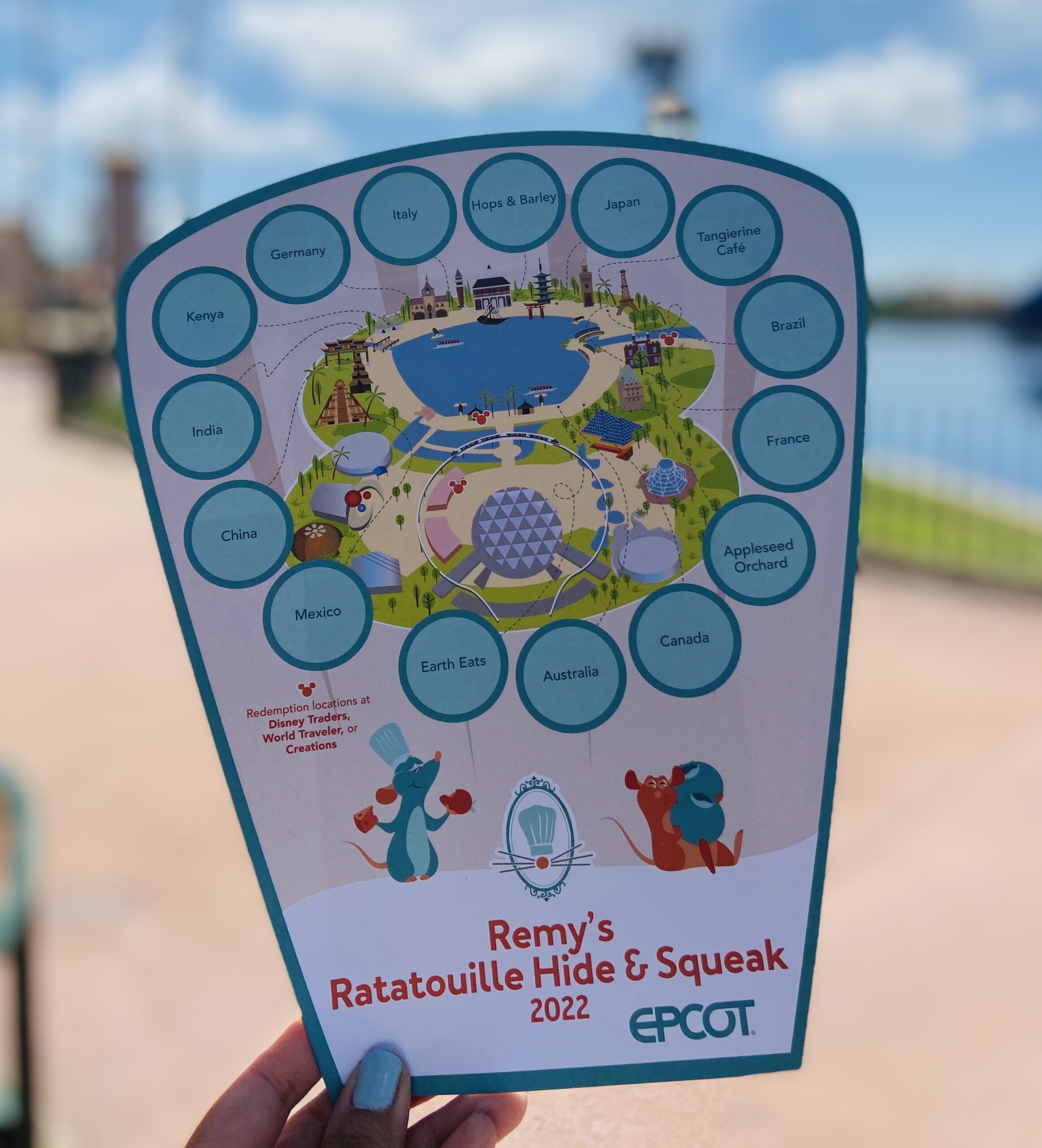 All the Answers for Remy's Scavenger Hunt in Epcot 2022 - Lola Lambchops