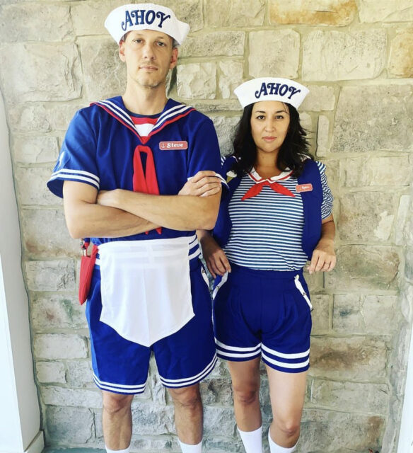 Last-Minute DIY Halloween Couples Costumes