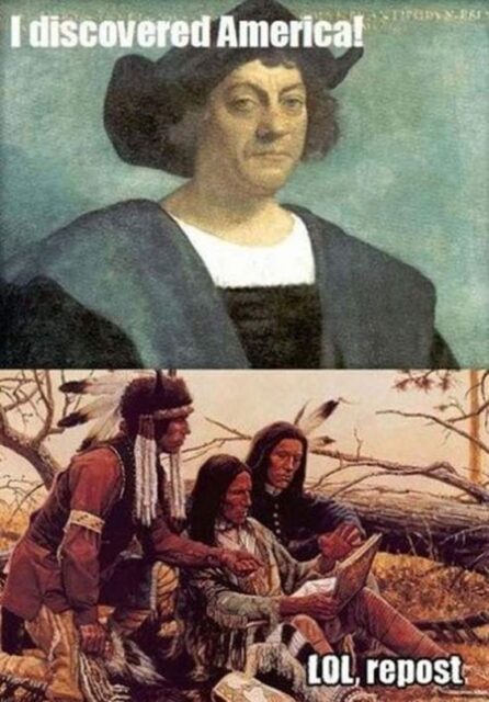 Columbus Day Memes 2024 - Lola Lambchops