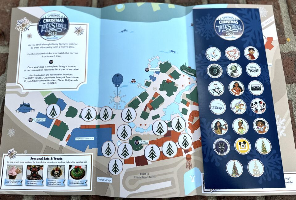 2022 Disney Springs Christmas Tree Stroll Answers and Locations - Lola ...