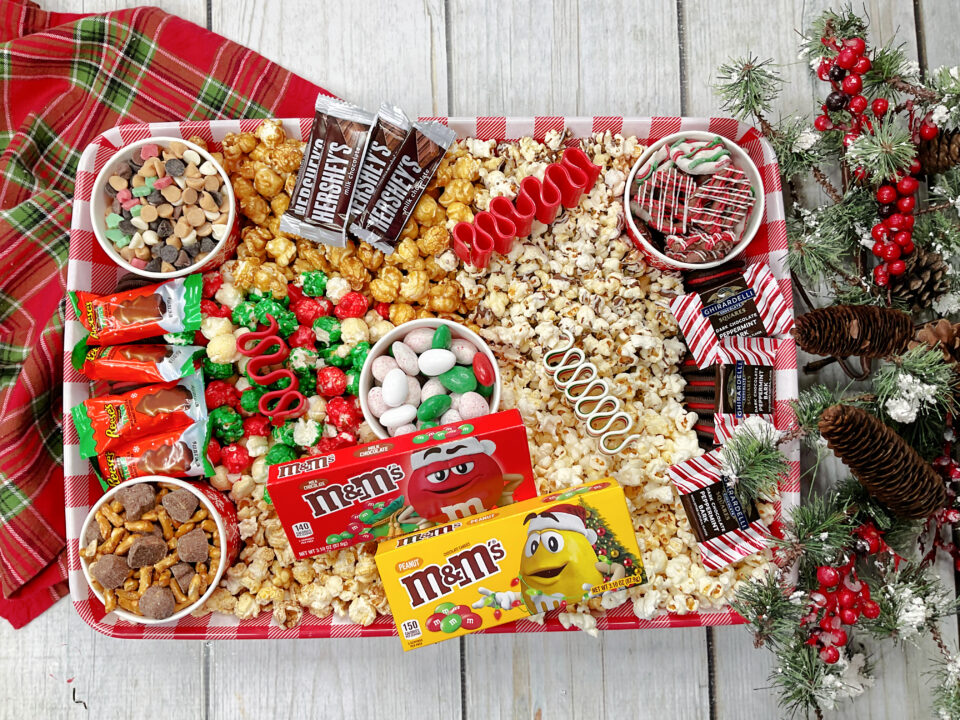 Christmas Movie Night Snack Board - Lola Lambchops
