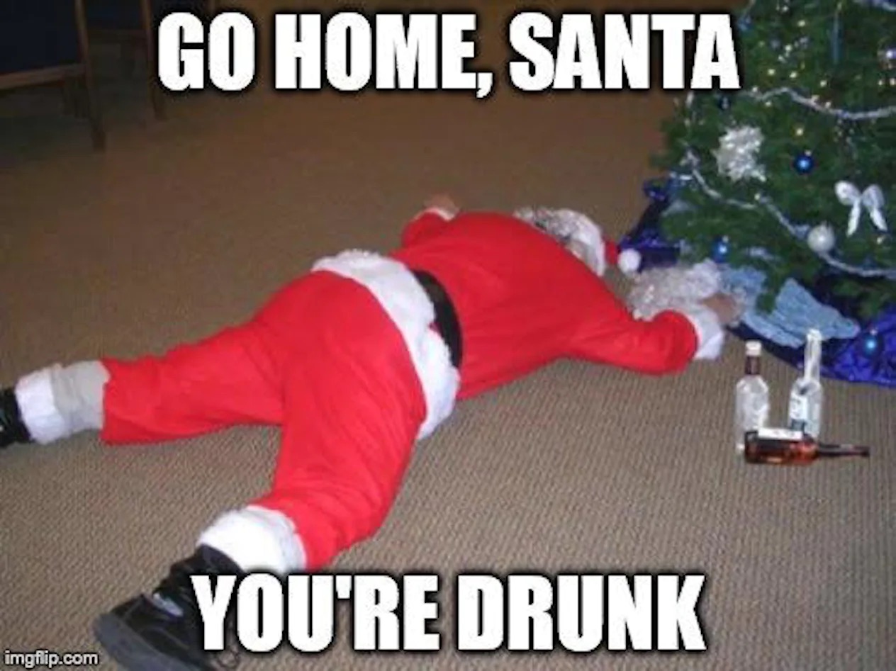 The Funniest Santa Claus Memes for Christmas Day - Lola Lambchops