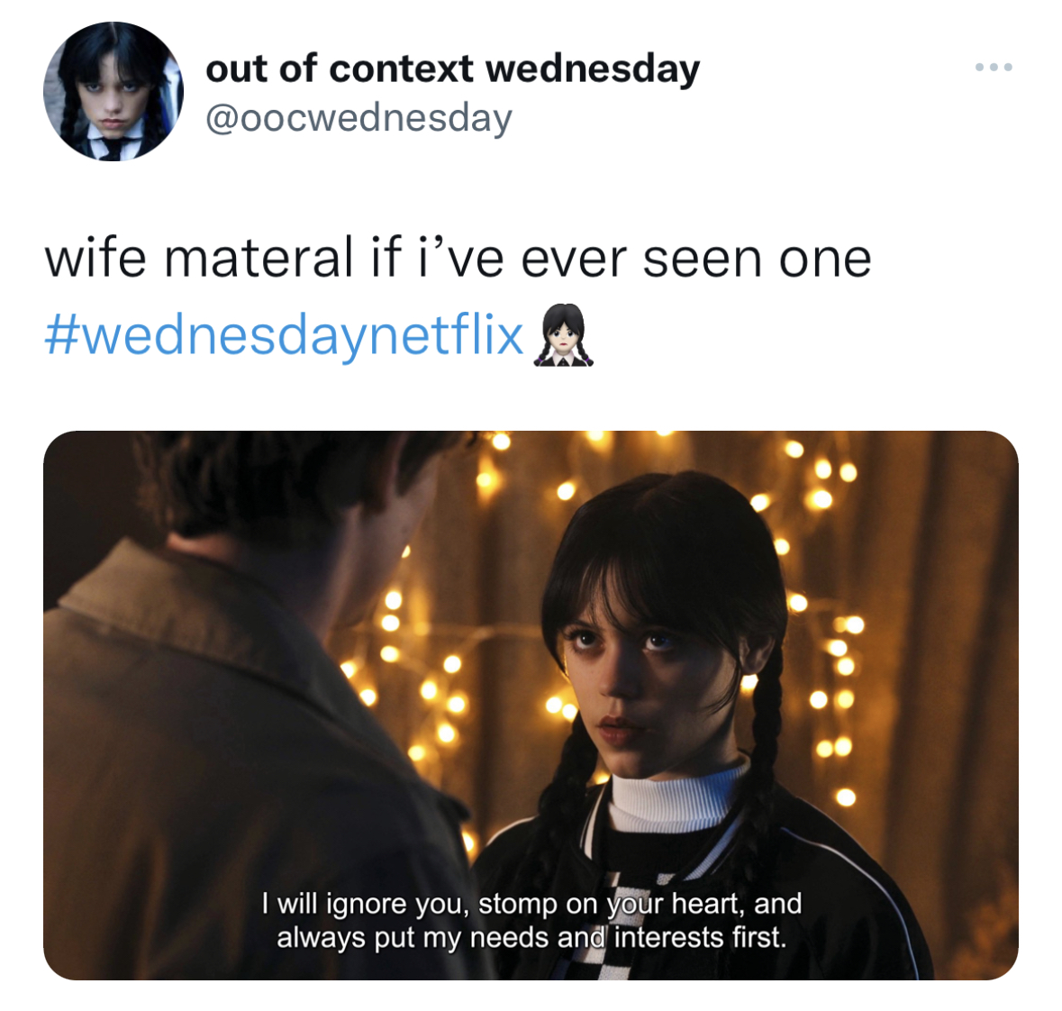 The Best Netflix Wednesday Memes to Respect These Queens - Lola Lambchops