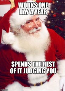 The Funniest Santa Claus Memes for Christmas Day - Lola Lambchops