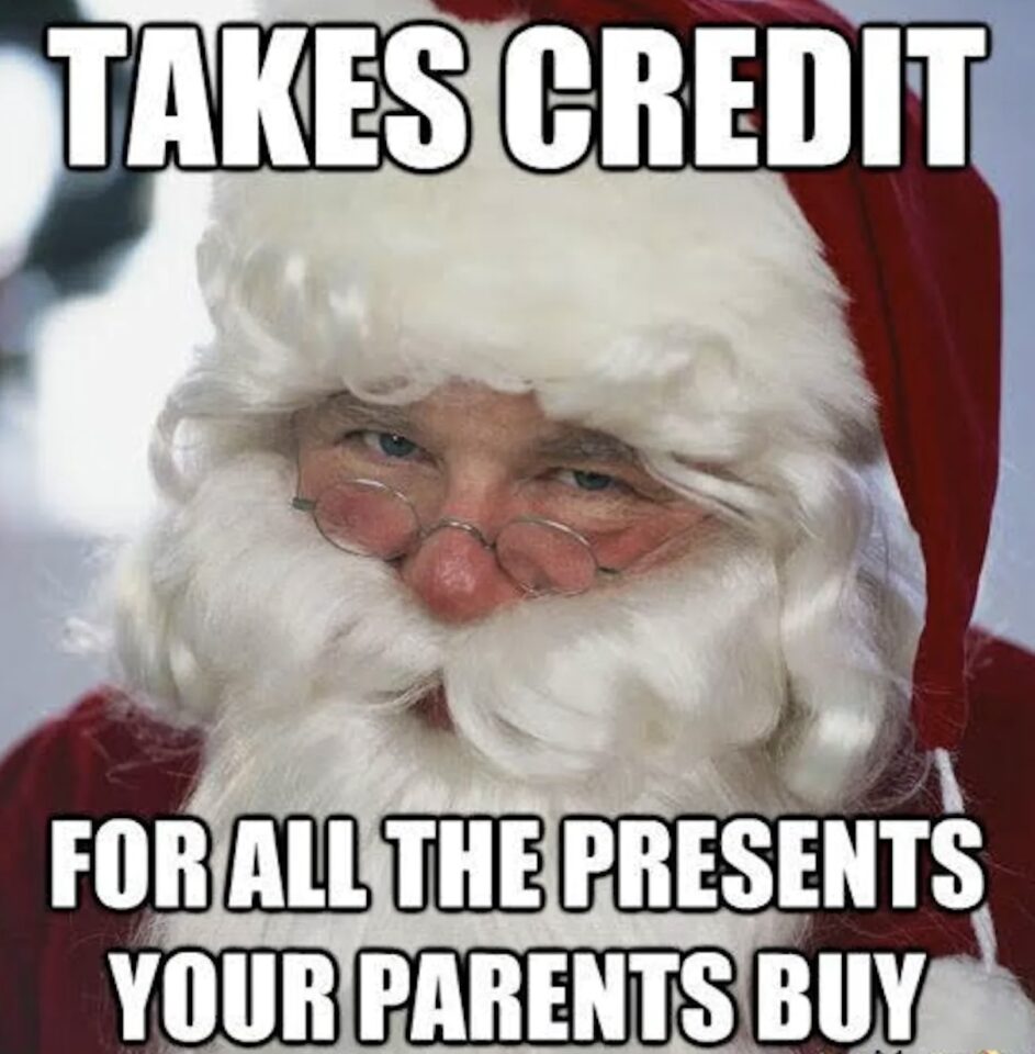 The Funniest Santa Claus Memes for Christmas Day - Lola Lambchops