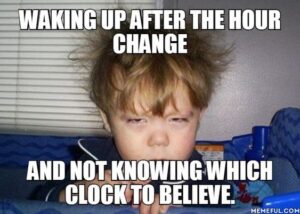 Funny Spring Forward Daylight Saving Time Memes for 2025 - Lola Lambchops