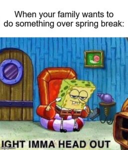 Funny Spring Break Memes for 2026 - Lola Lambchops