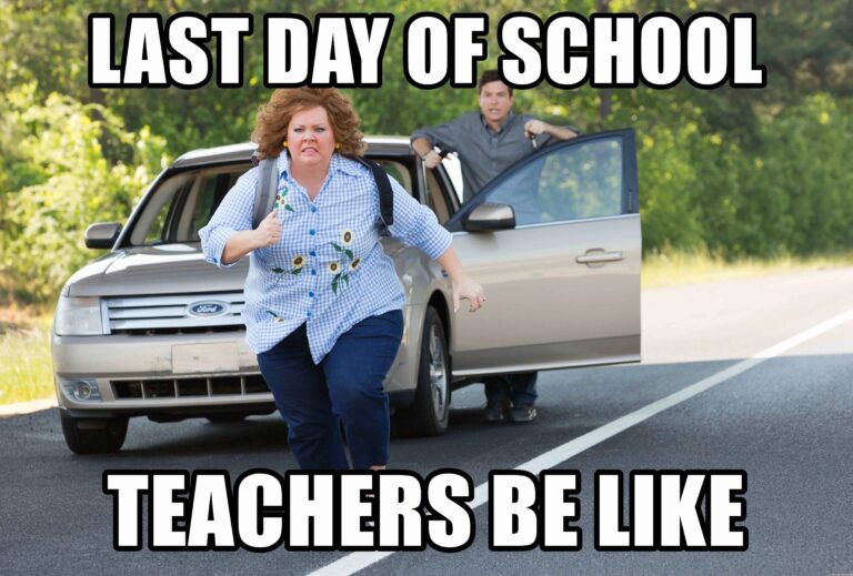Funny Last Day of School Memes For Kids and Teachers 2025 - Lola Lambchops