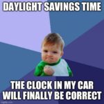 Funny 2025 Daylight Savings Memes to Turn Back Time - Lola Lambchops
